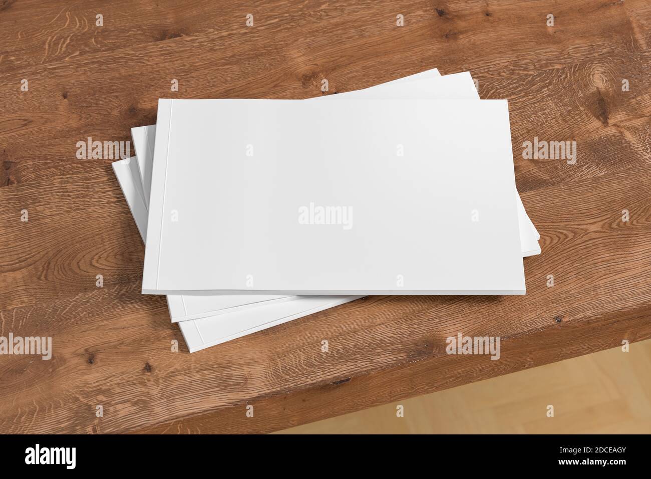 Horizontal magazine mockup hi-res stock photography and images - Alamy