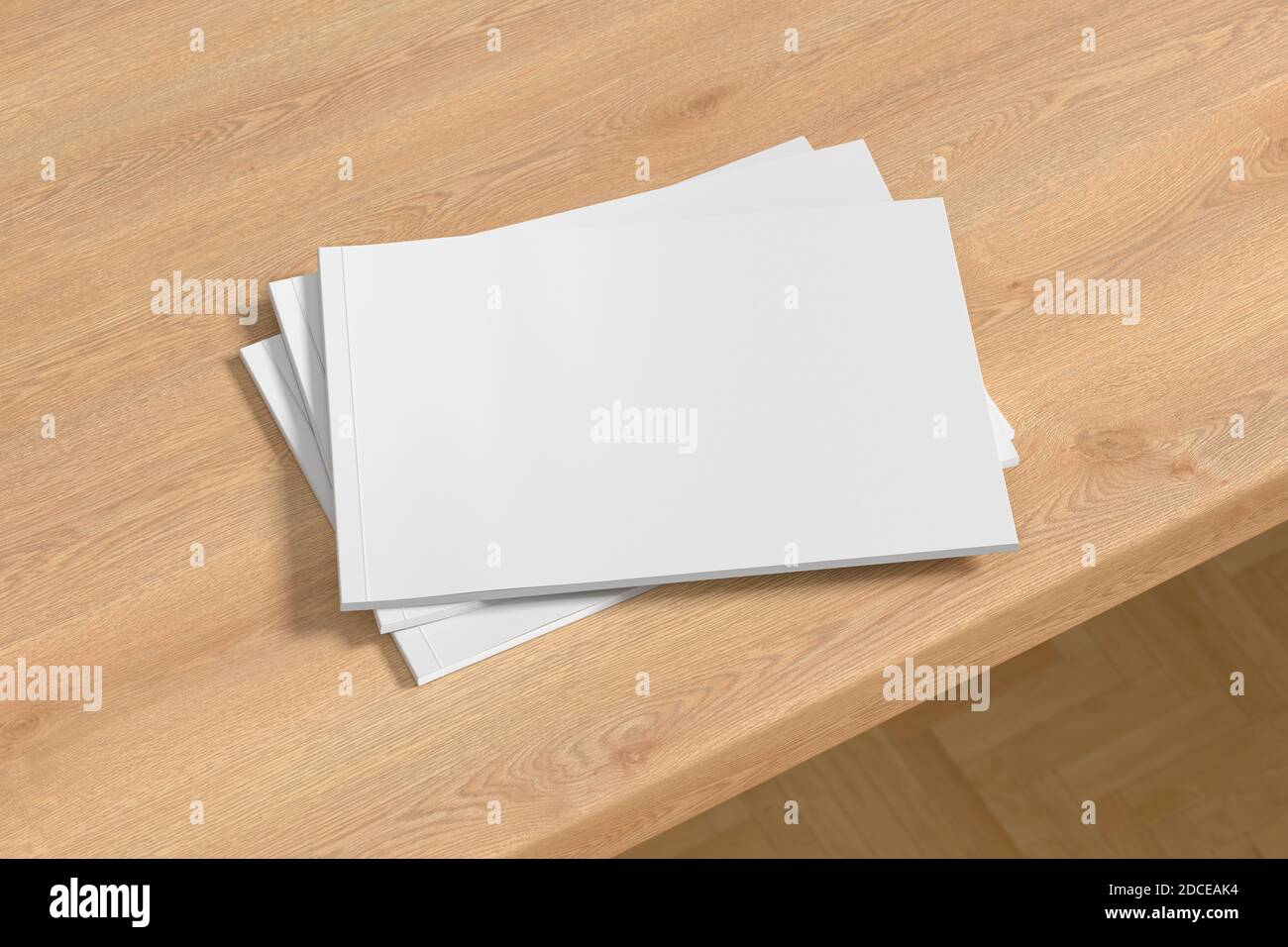 Horizontal magazine mockup hi-res stock photography and images - Alamy
