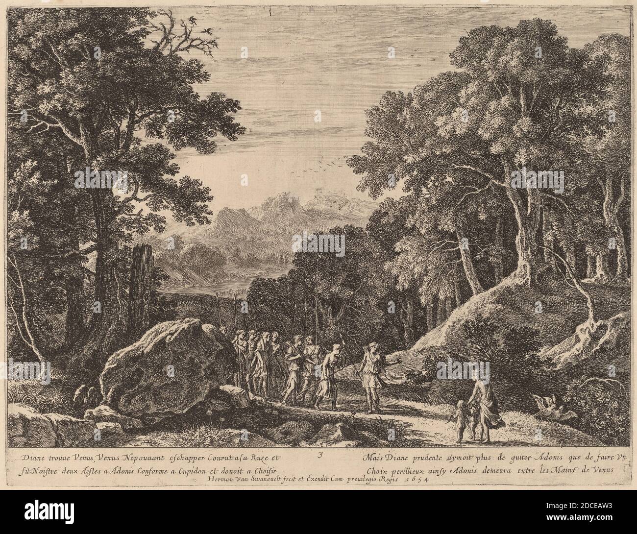Herman van Swanevelt, (artist), Dutch, c. 1600 - 1655, Venus Offering ...