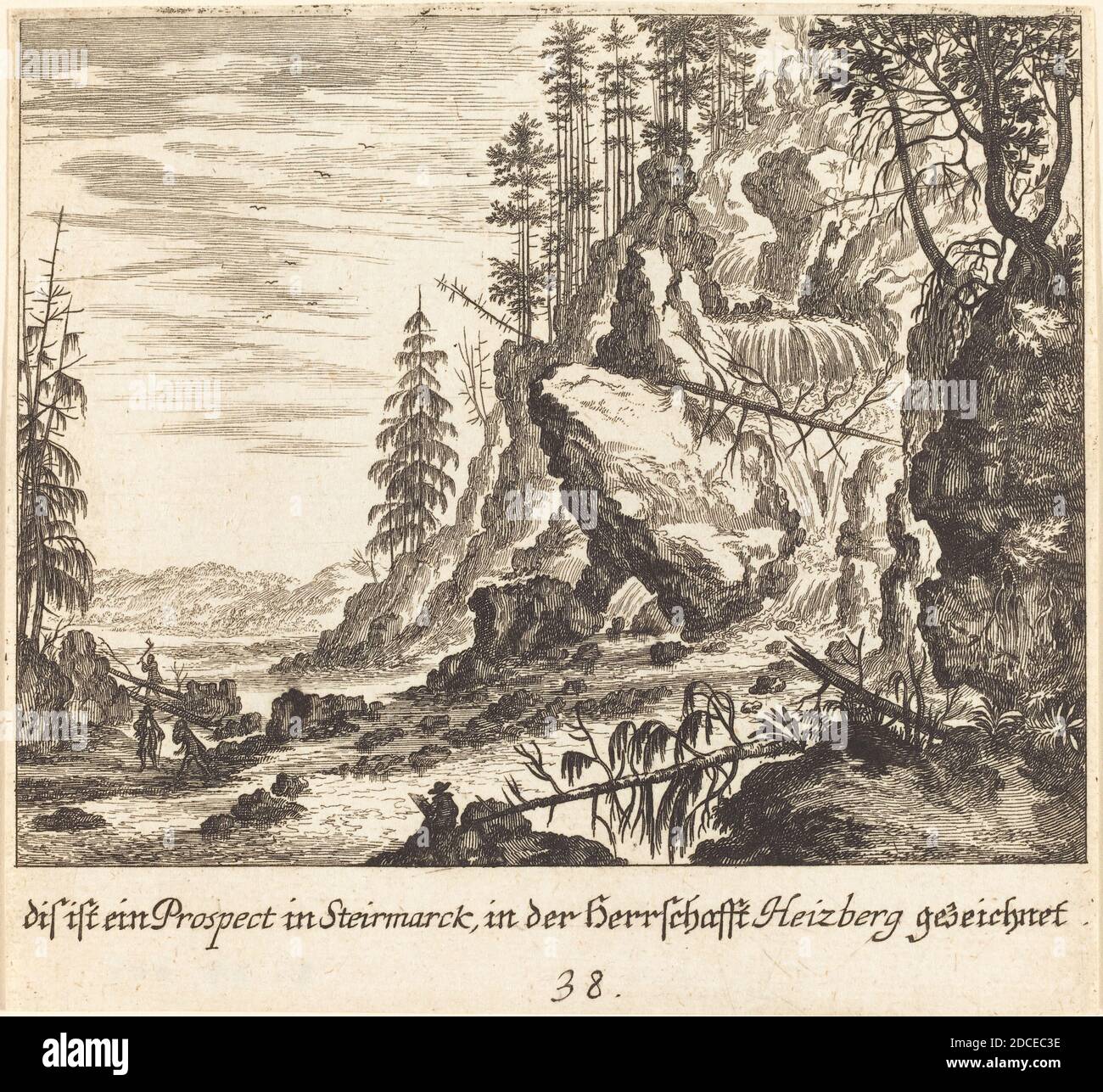 Melchior Küsel, (artist), German, 1626 - 1683, Johann Wilhelm Baur ...