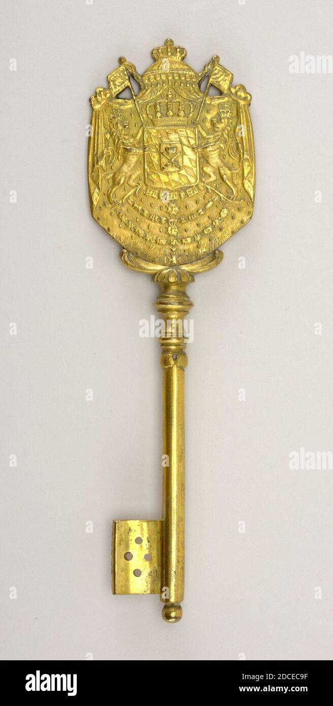 Key (Germany), ca. 1810 Stock Photo - Alamy