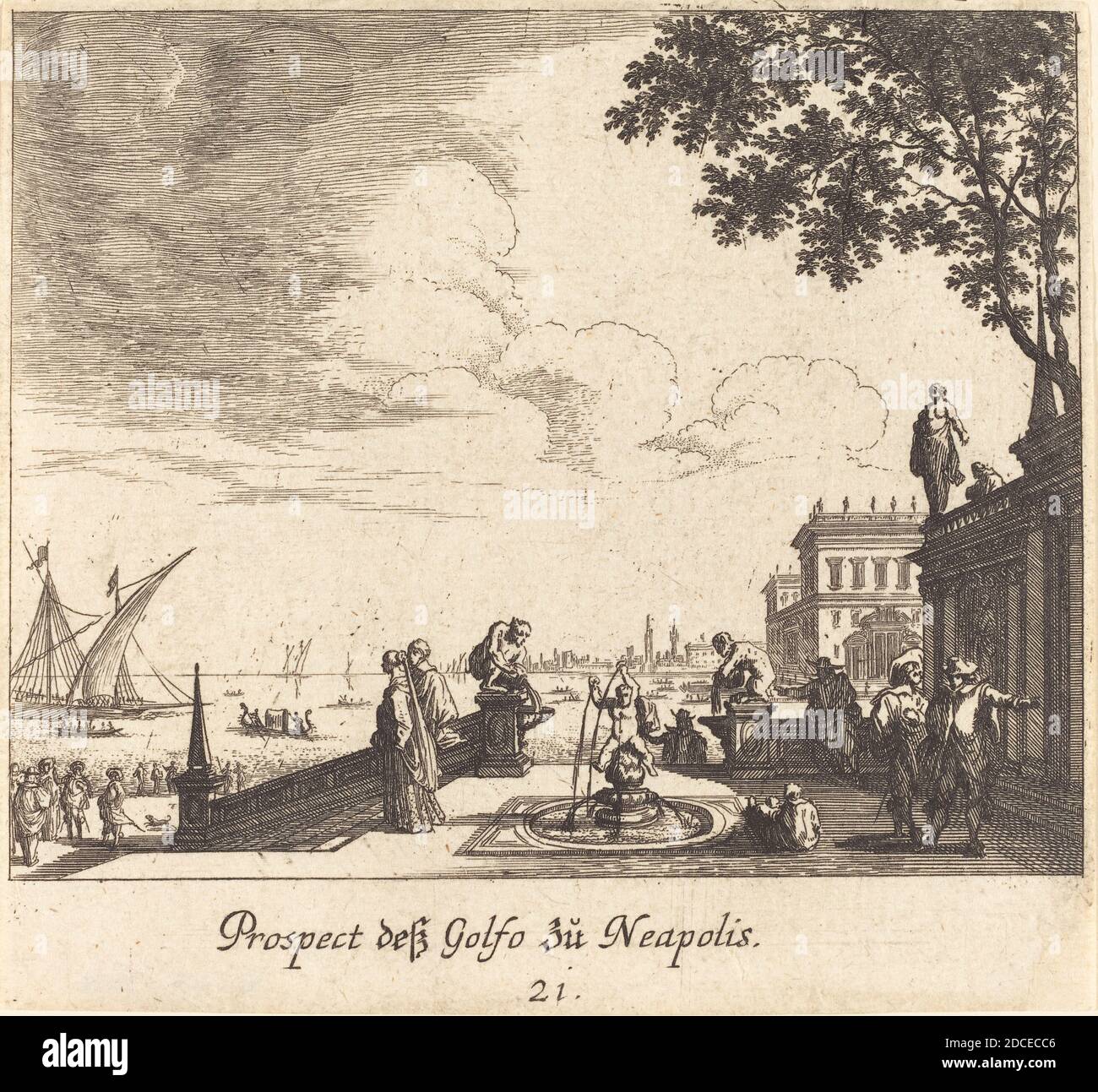 Melchior Küsel, (artist), German, 1626 - 1683, Johann Wilhelm Baur ...