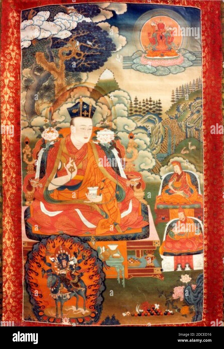 Khakyab Dorje 15th Karmapa Stock Photo - Alamy