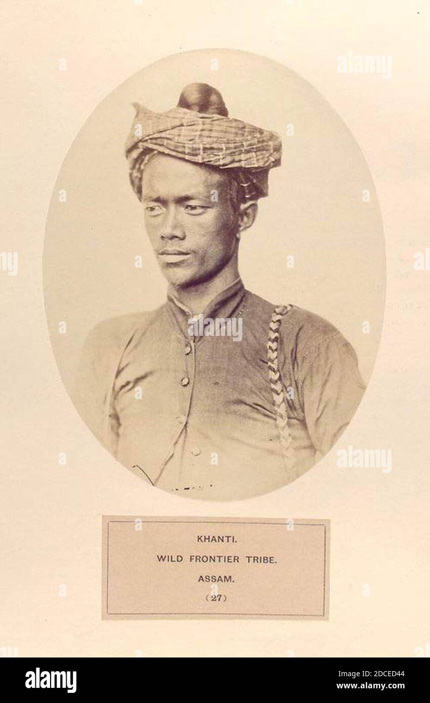 Khanti, wild frontier tribe, Assam Stock Photo - Alamy