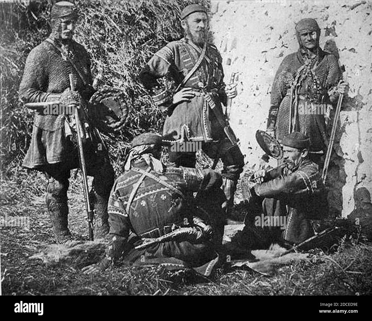 Clansmen Black and White Stock Photos & Images - Alamy