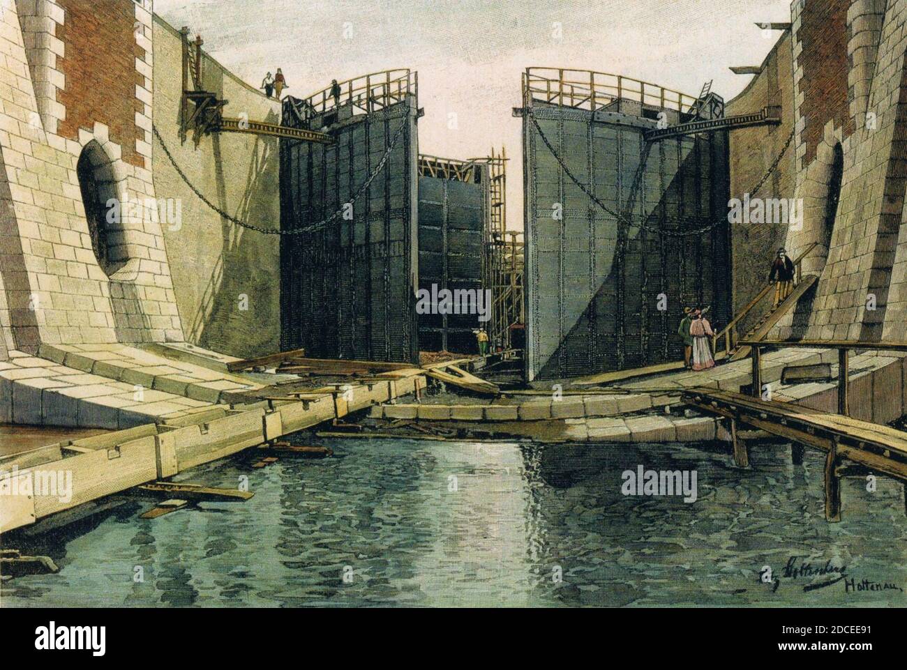 Kiel Holtenau Schleuse 01 Stock Photo - Alamy