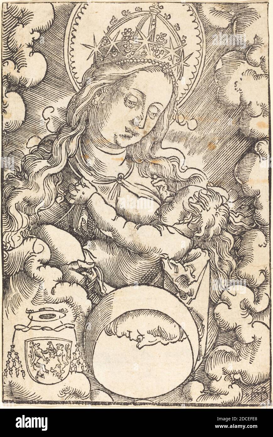 Hans Baldung Grien, (artist), German, 1484/1485 - 1545, Virgin and ...