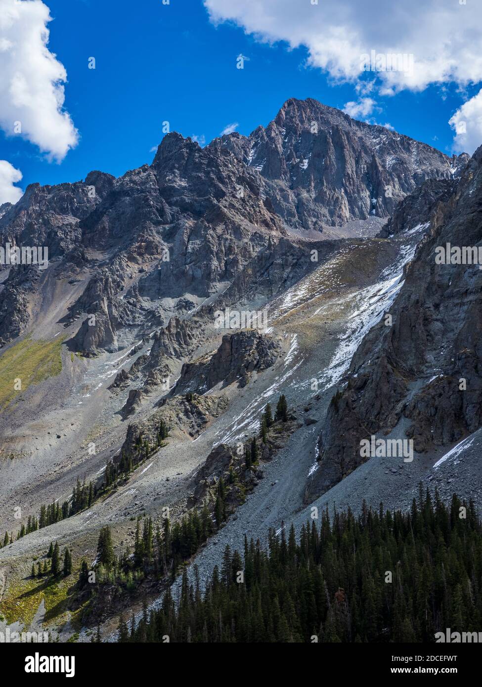 Mt. Sneffels from the Blue Lakes Trail, Uncompahgre National Forest ...