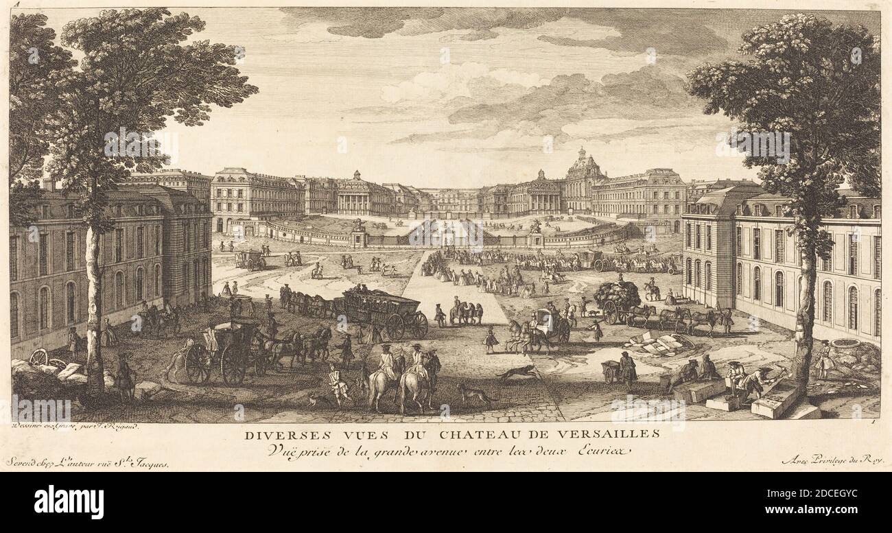 Jean-Baptiste Rigaud, (artist), French, active 1752/1761, Vue Prise de ...