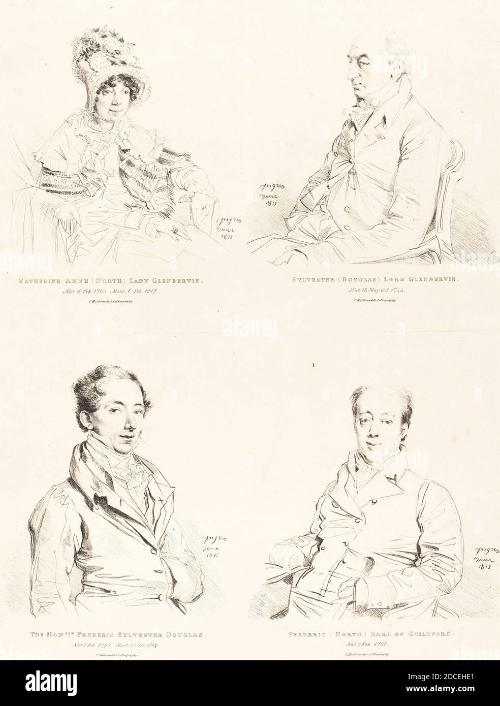 Jean-Auguste-Dominique Ingres, (artist), French, 1780 - 1867, Sylvester ...