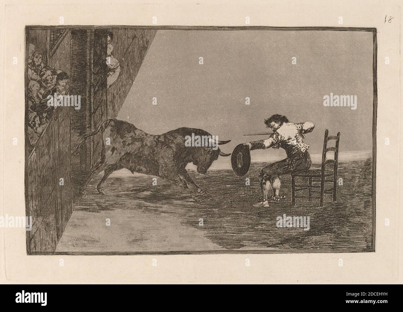 Temeridad de martincho en la plaza de zaragoza hi-res stock photography ...