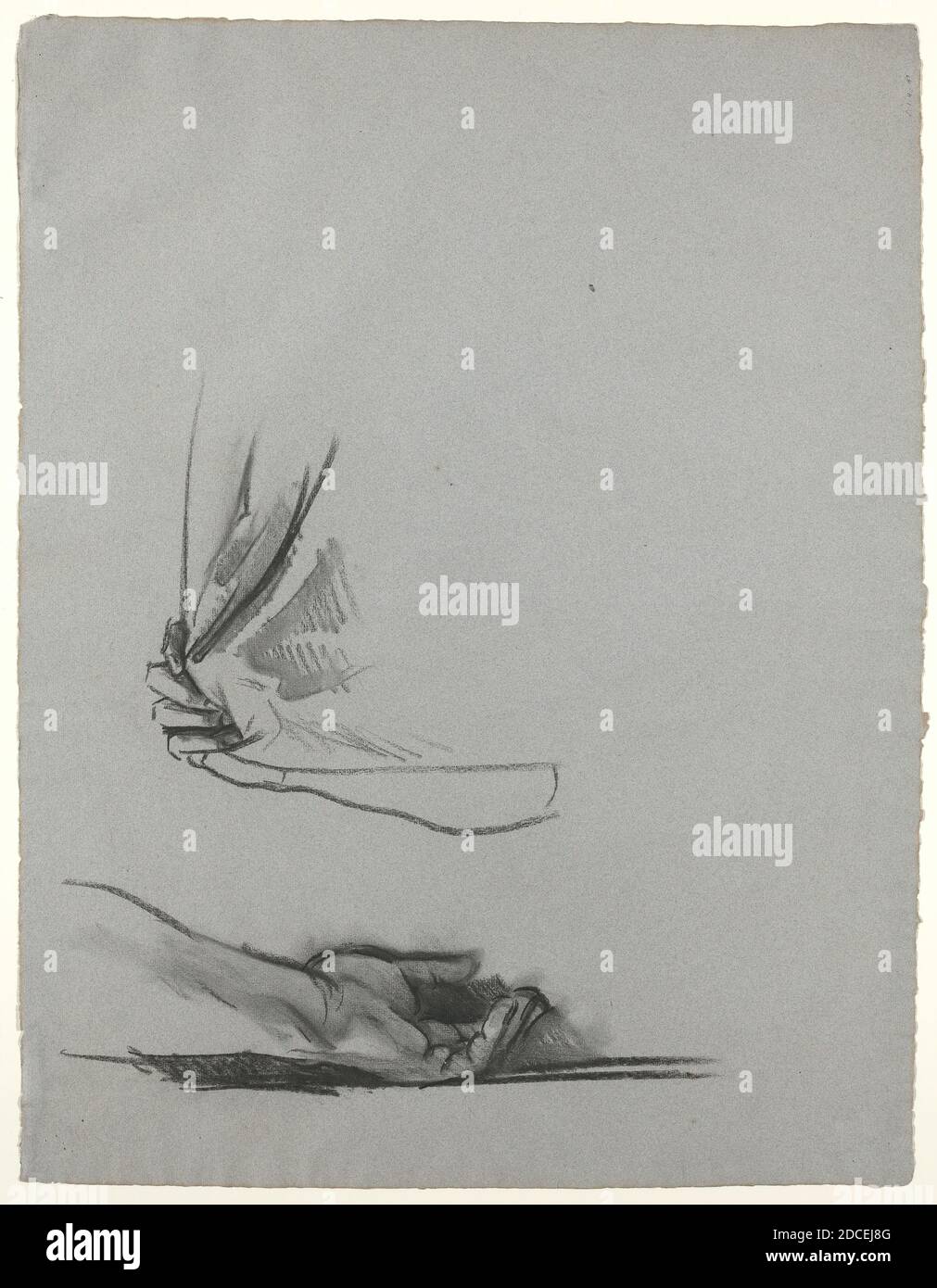 John Singer Sargent, (artist), American, 1856 - 1925, Studies of Hands ...