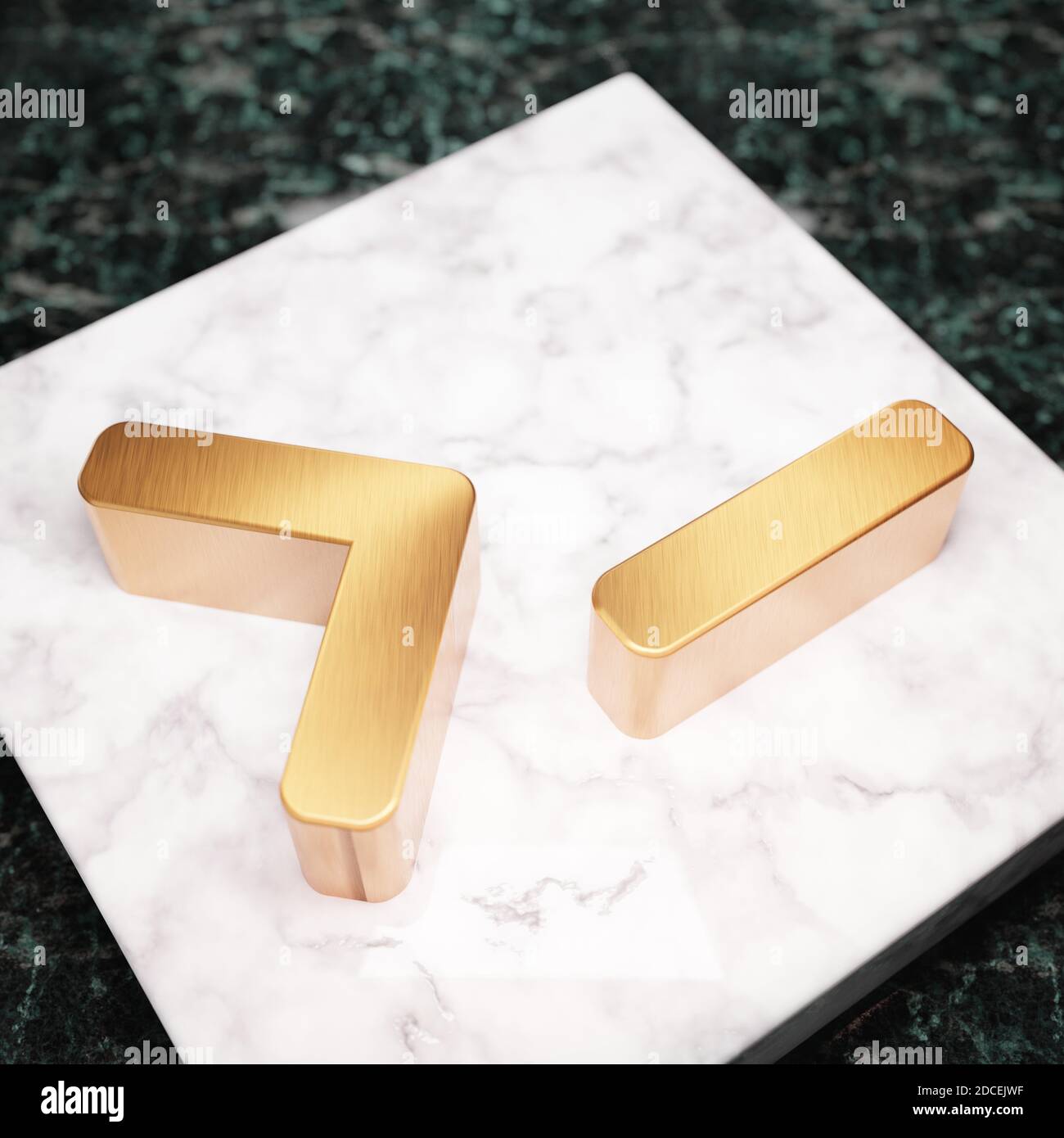 Terminal icon. Bronze Terminal symbol on white marble podium. Icon for ...