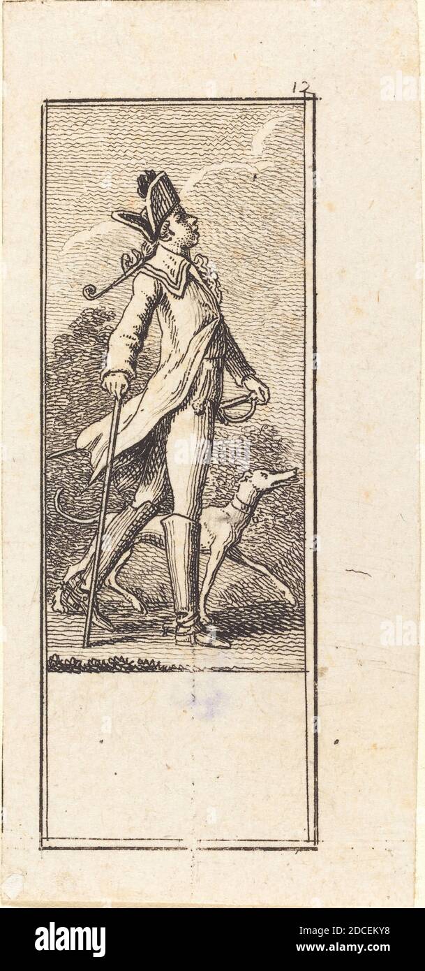 Daniel Nikolaus Chodowiecki, (artist), German, 1726 - 1801, Young Man ...