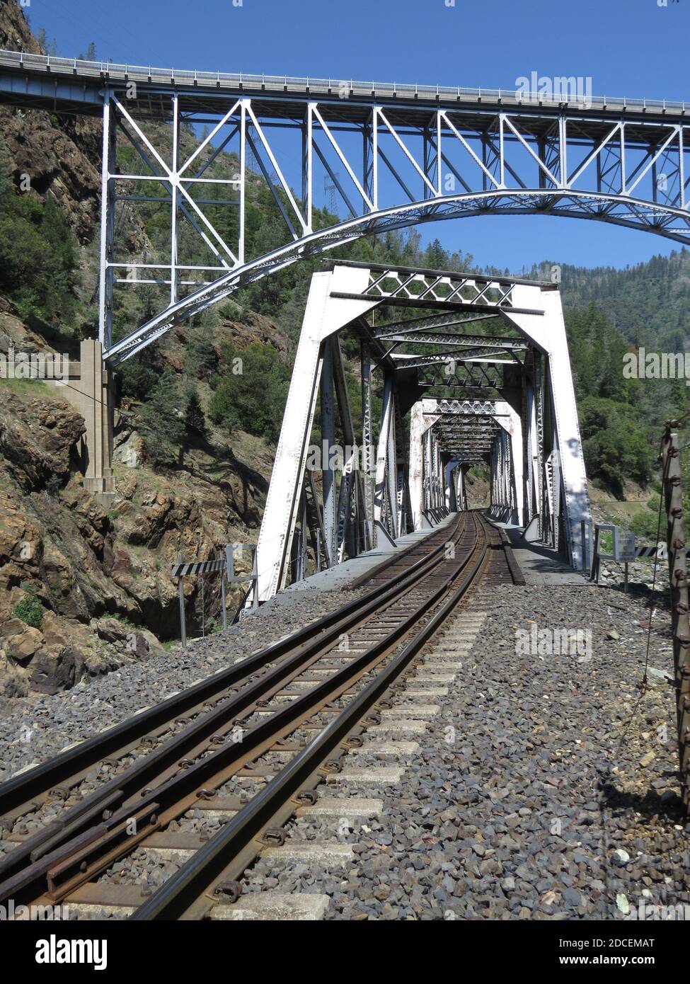 Views of bridges crossing the Trinity River Stock Photo - Alamy