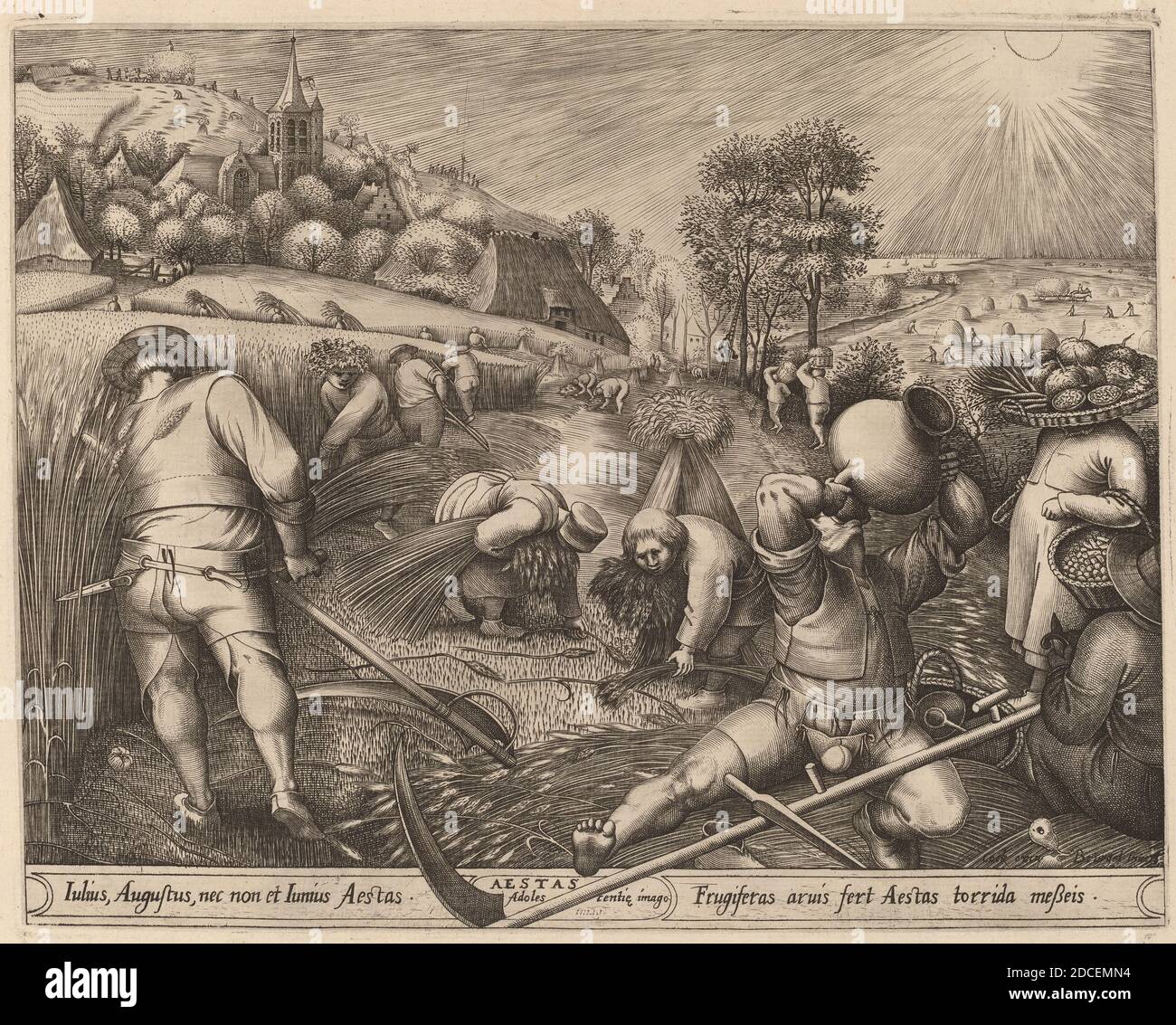 Pieter van der Heyden, (artist), Flemish, active c. 1551/1572, Pieter ...