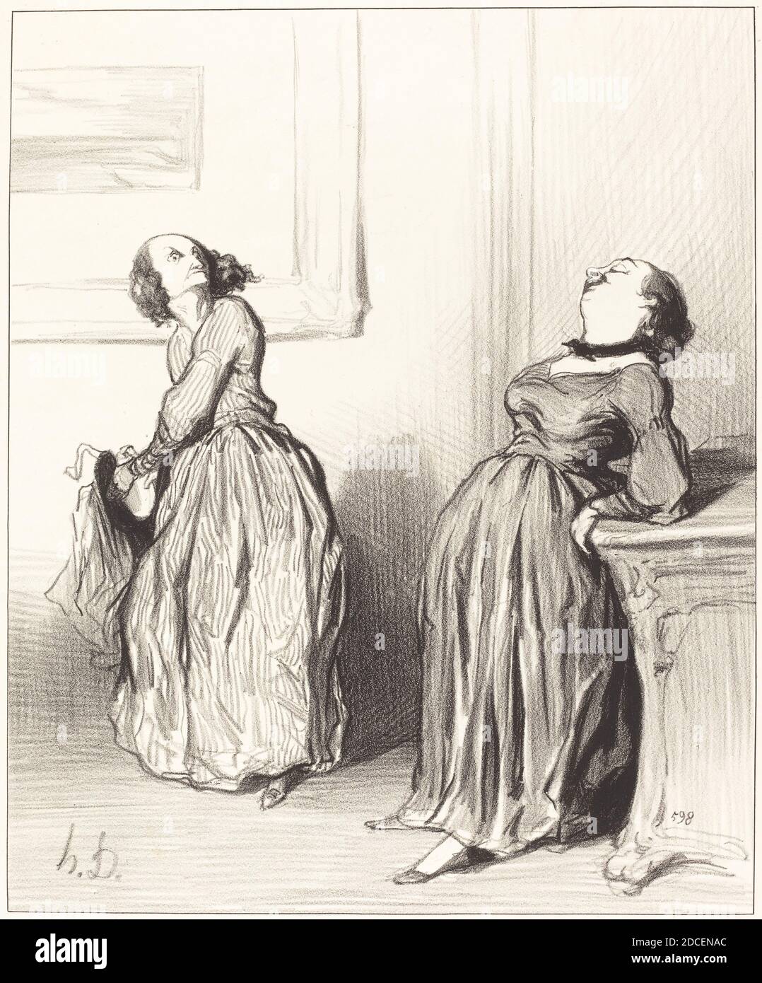 Honoré Daumier, (artist), French, 1808 - 1879, Ah vous trouvez que mon ...