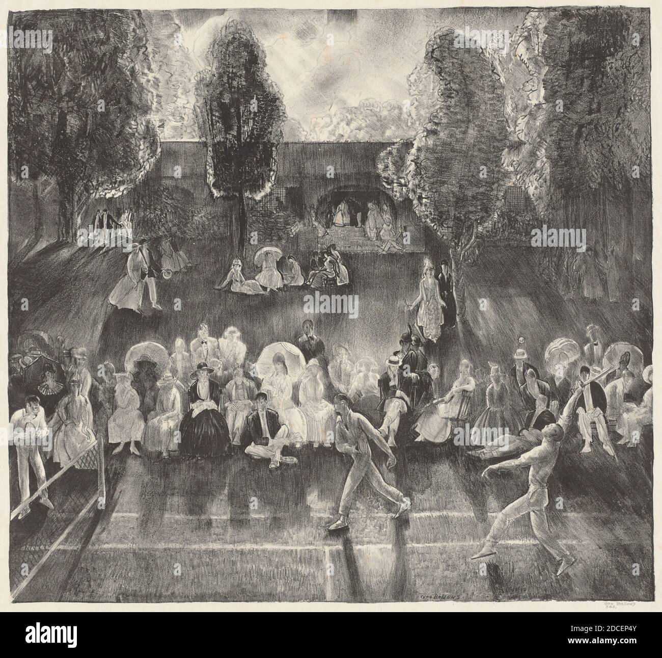 George Bellows, (artist), American, 1882 - 1925, Tennis, 1920 ...