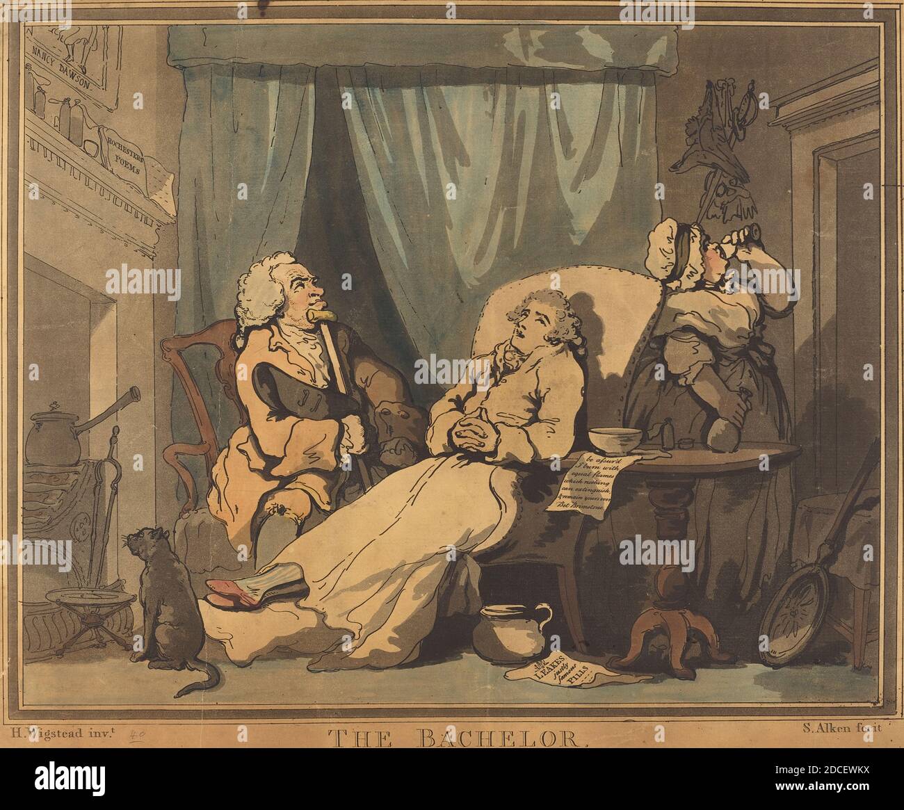 Samuel Alken, (artist), British, 1756 - 1815, H. Wigstead, (artist ...