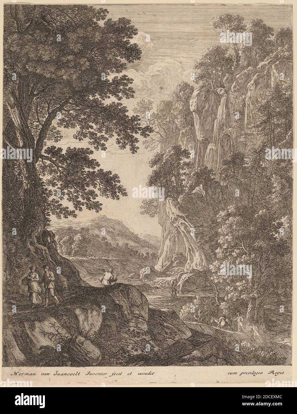 Herman van Swanevelt, (artist), Dutch, c. 1600 - 1655, The Large ...