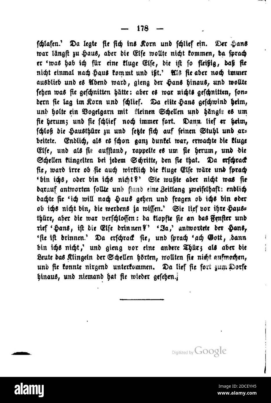 Kinder und Hausmärchen (Grimm) 1857 I 178 Stock Photo - Alamy