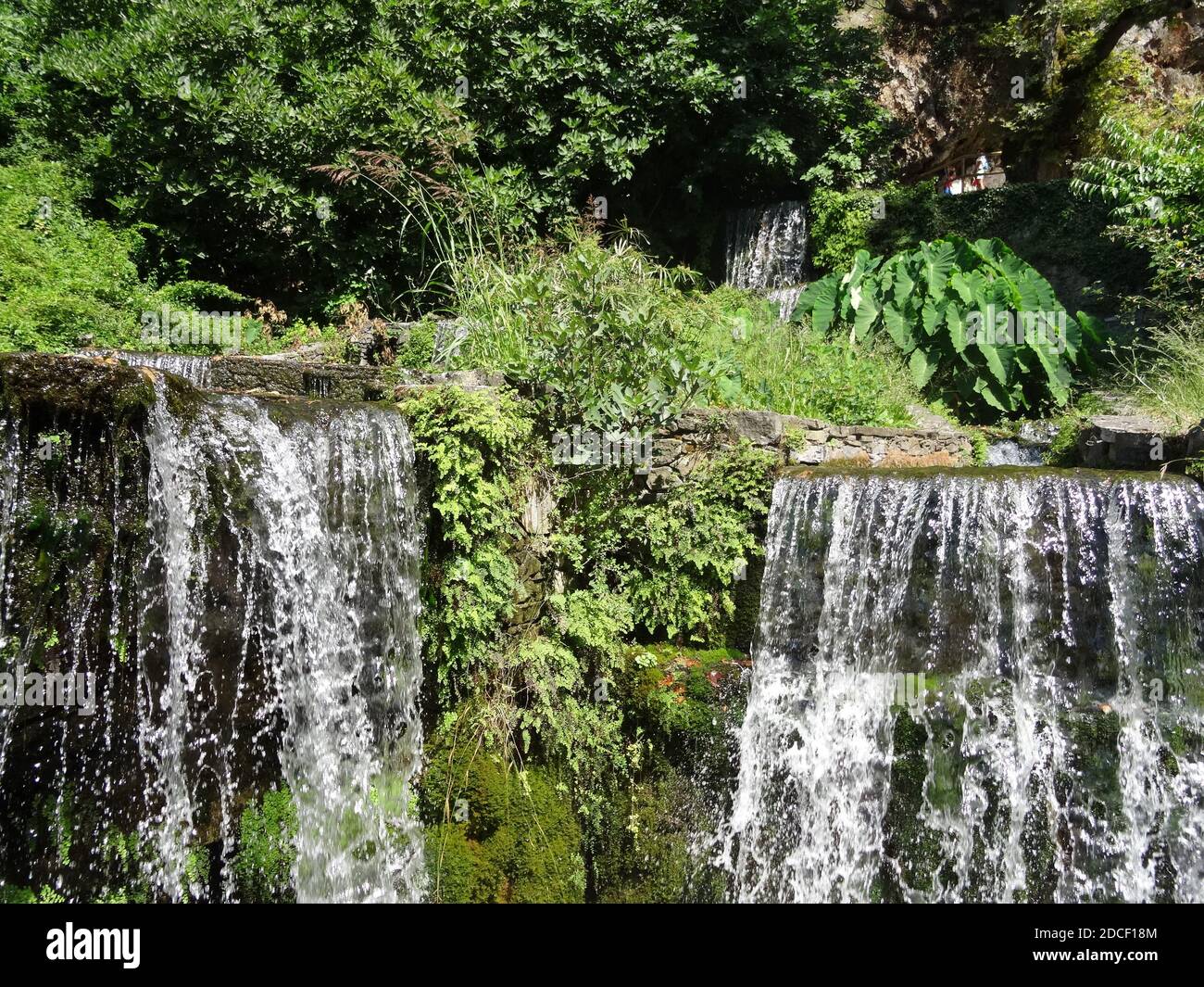 Crète, cascades de Argiroupoli Lappa Stock Photo - Alamy