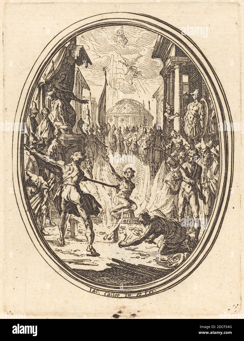 Jacques Callot, (artist), French, 1592 - 1635, The Martyrdom of Saint ...