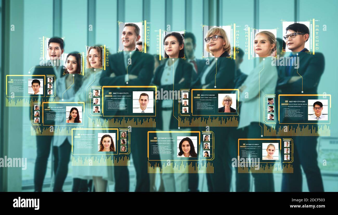 Facial recognition of crowd hi-res stock photography and images - Alamy