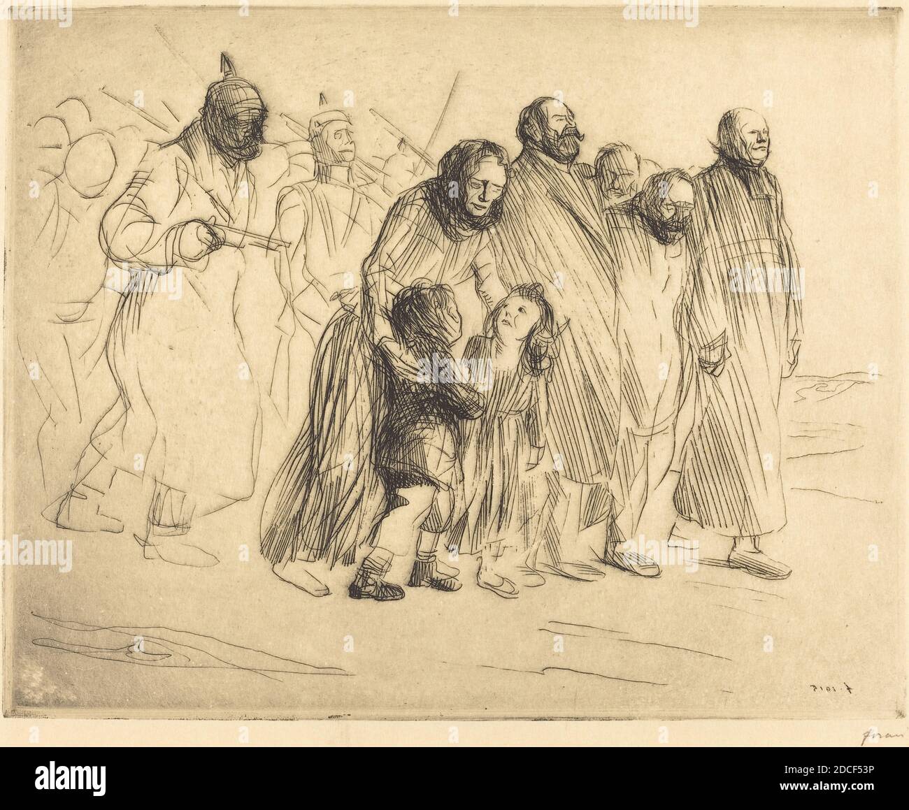 Jean-Louis Forain, (artist), French, 1852 - 1931, The Notables (small ...