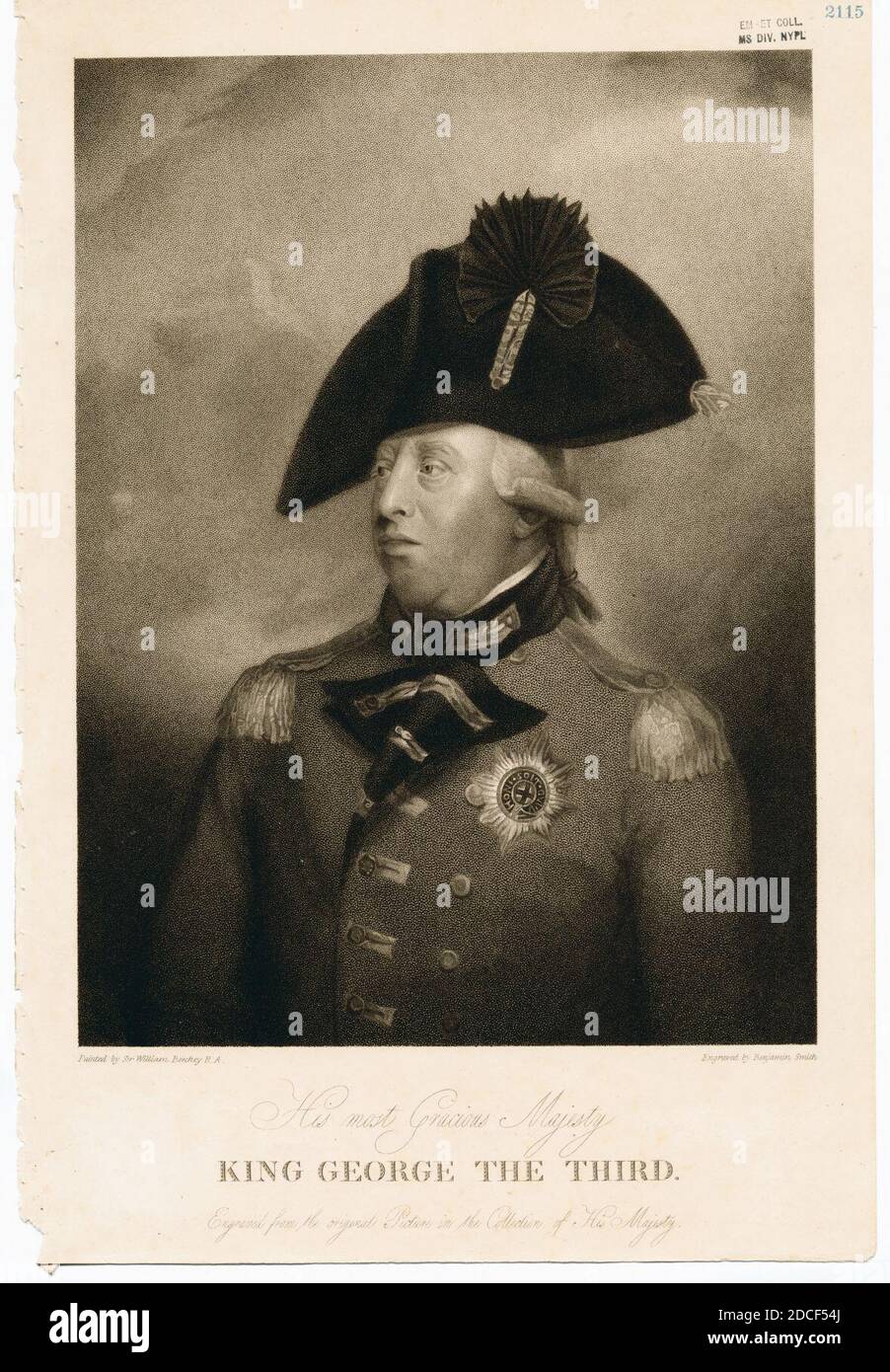 King George the Third Stock Photo - Alamy