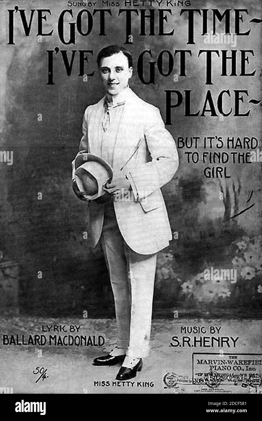 Male impersonator hi-res stock photography and images - Alamy