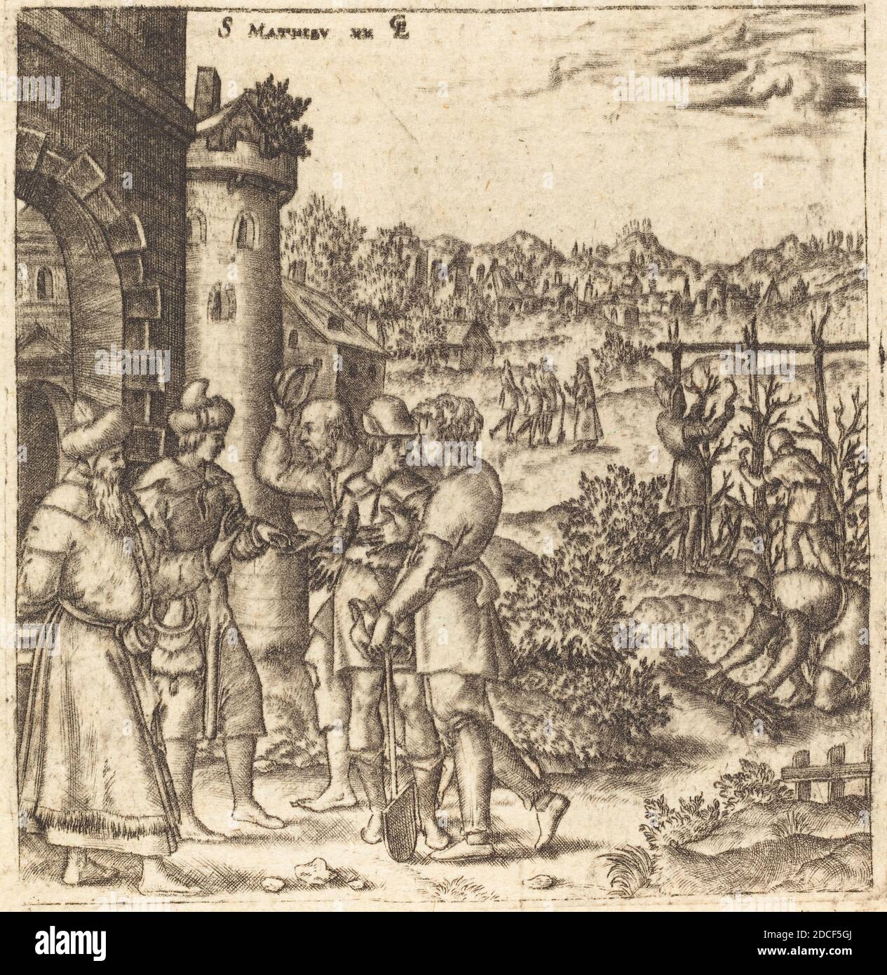 Parable of the laborers in the vineyard hi-res stock photography and ...