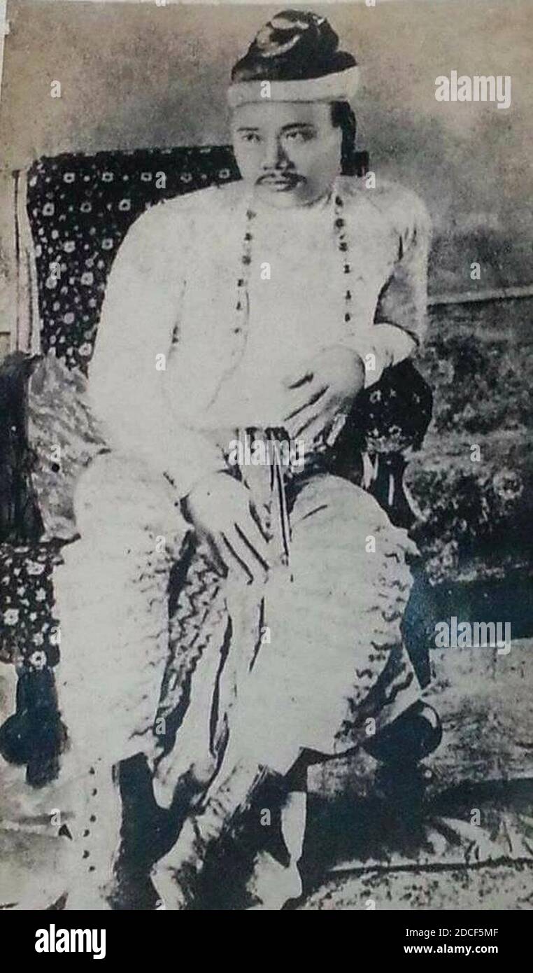 King thibaw hi-res stock photography and images - Alamy