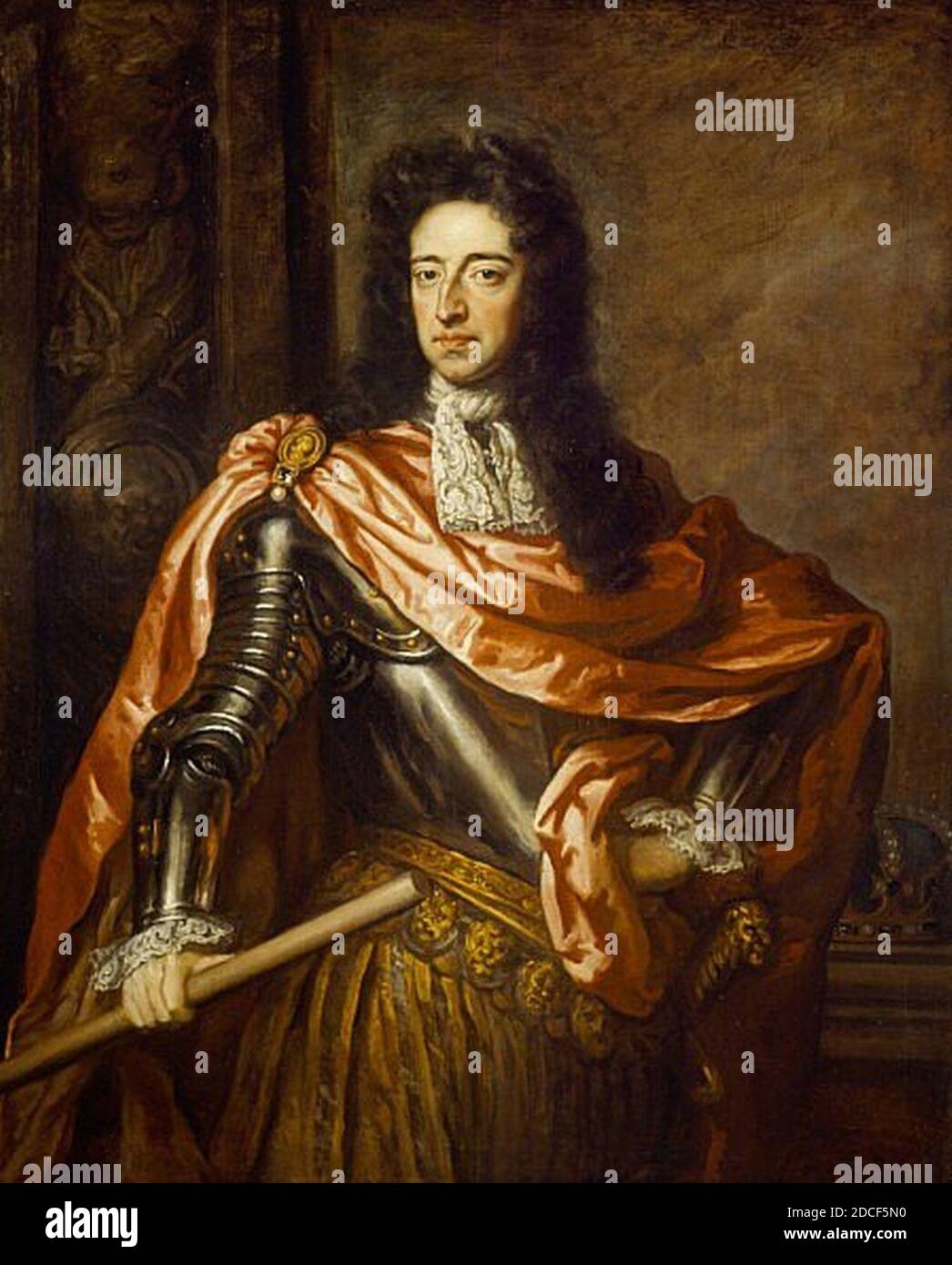 King William III of England (1650-1702) by Kneller Stock Photo - Alamy
