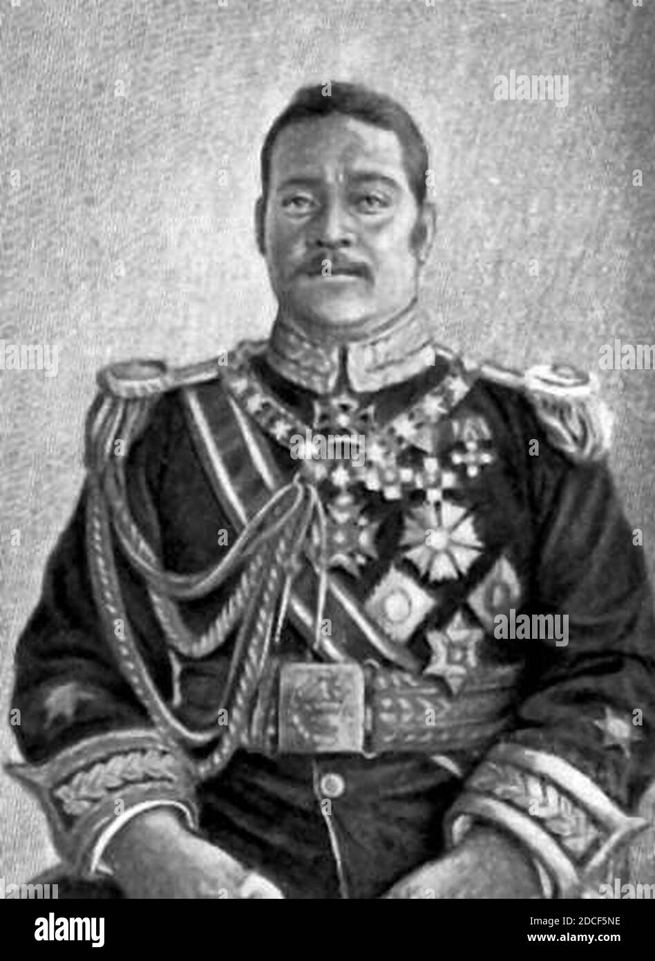King Tupou II Stock Photo - Alamy