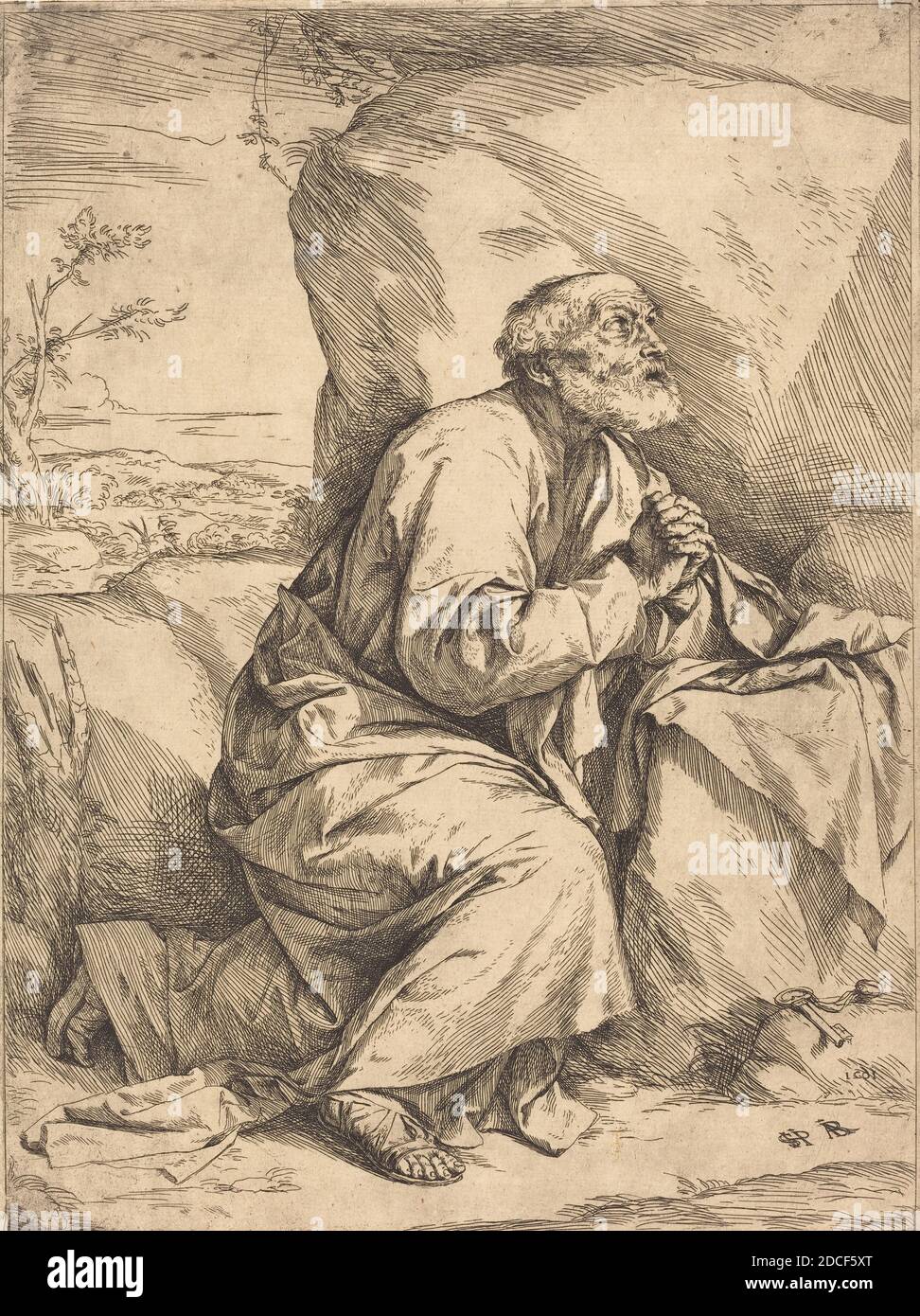 Jusepe de Ribera, (artist), Spanish, 1591 - 1652, The Penitence of ...