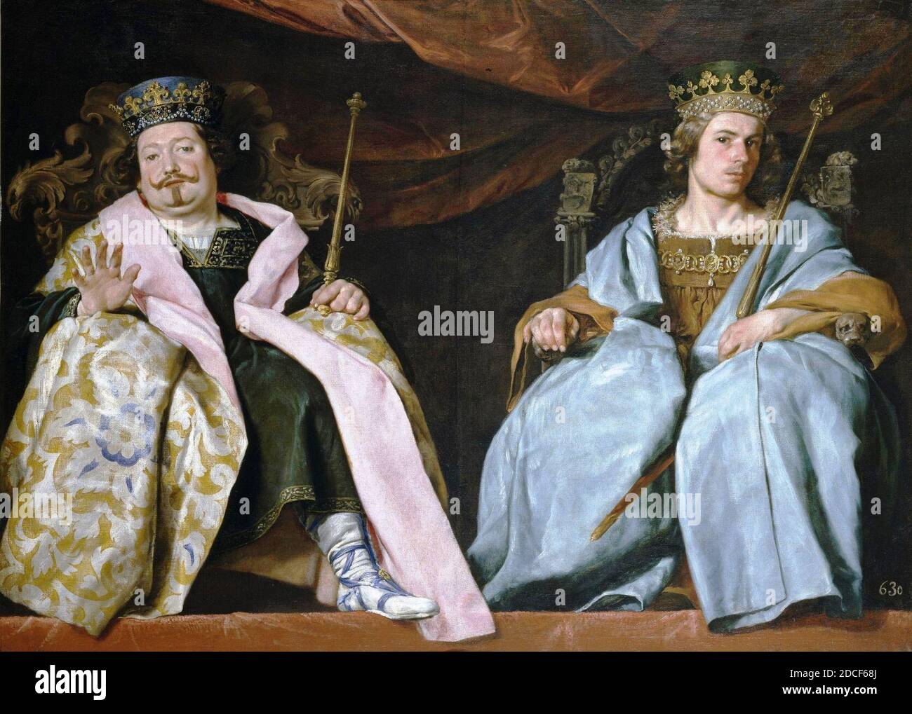 Kings of the Visigoths by Alonso Cano Stock Photo - Alamy