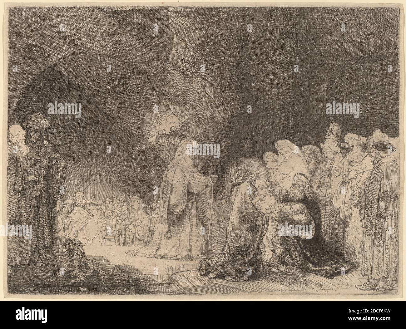 Presentation at temple rembrandt hi-res stock photography and images ...