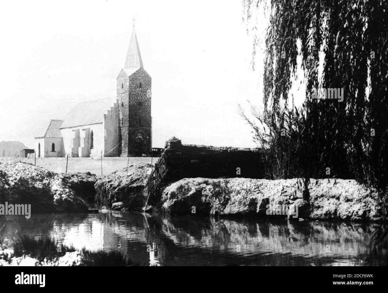 Kirche in Berseba Stock Photo - Alamy