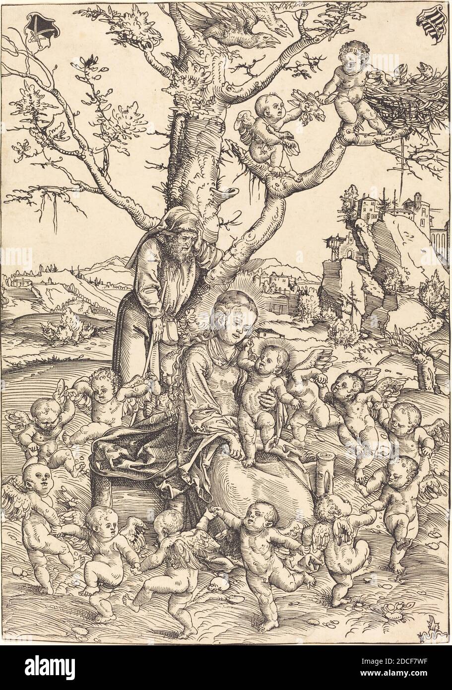 Lucas Cranach the Elder, (artist), German, 1472 - 1553, The Rest on the Flight into Egypt, c ...