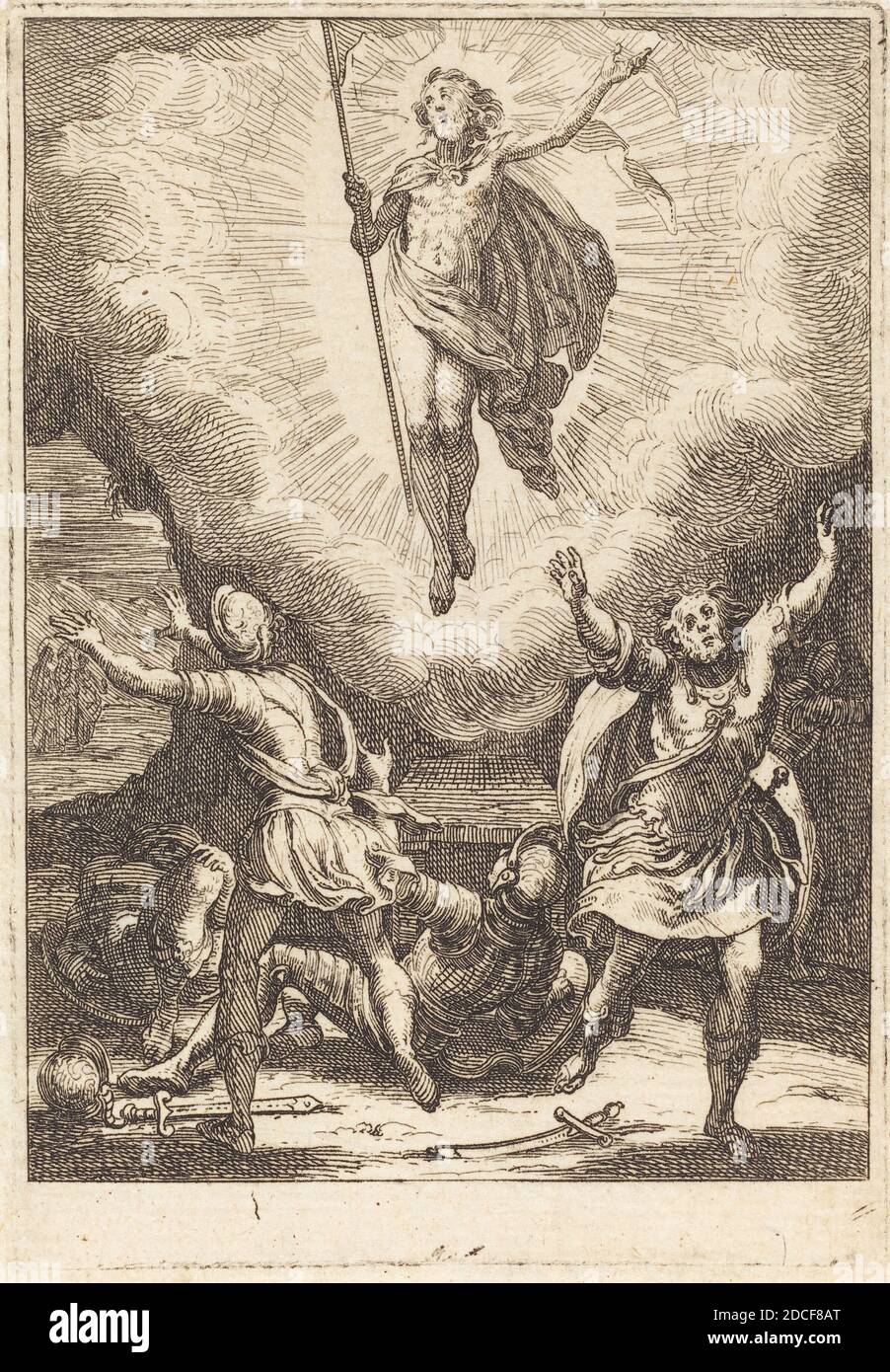 Jacques Callot, (artist), French, 1592 - 1635, The Resurrection ...