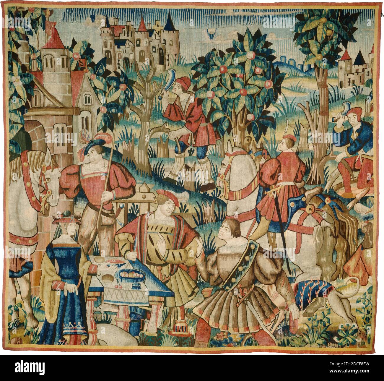 Flemish tapestry Cut Out Stock Images & Pictures - Alamy