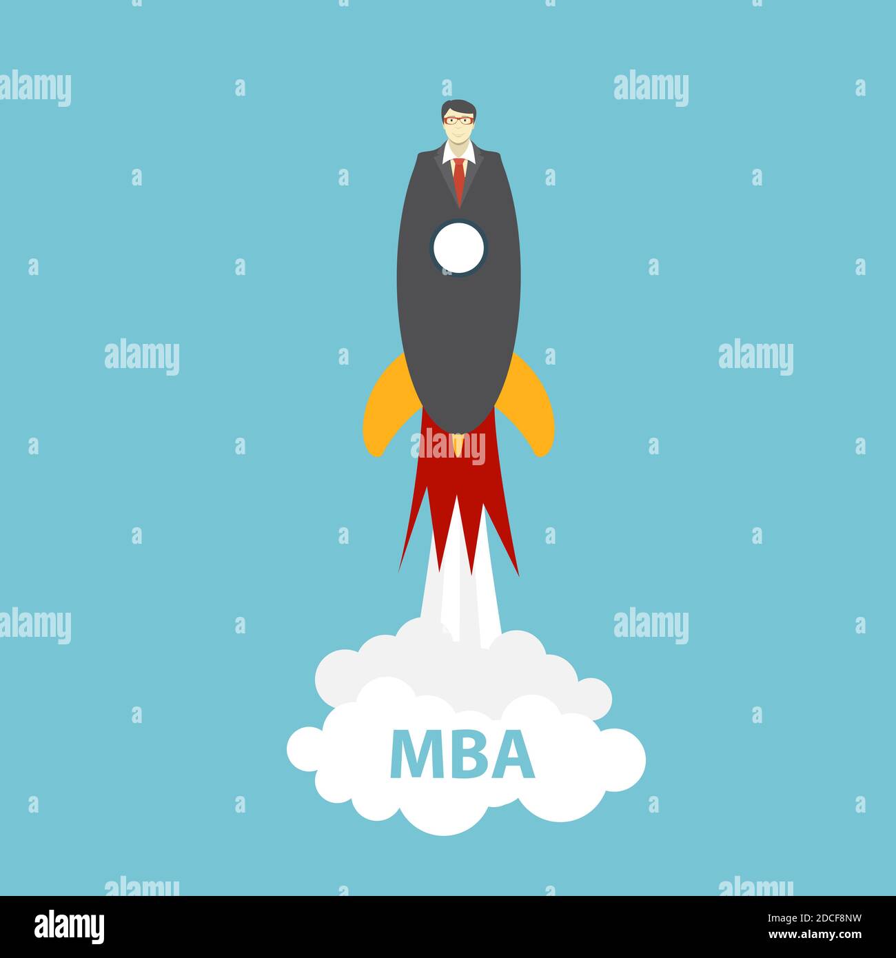 Business MBA Education Concept. Trends and innovation in education ...
