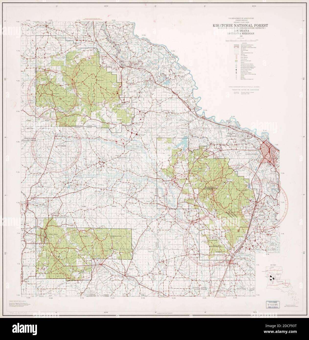 Kisatchie National Forest (Kisatchie-Vernon-Evangeline Ranger Districts ...