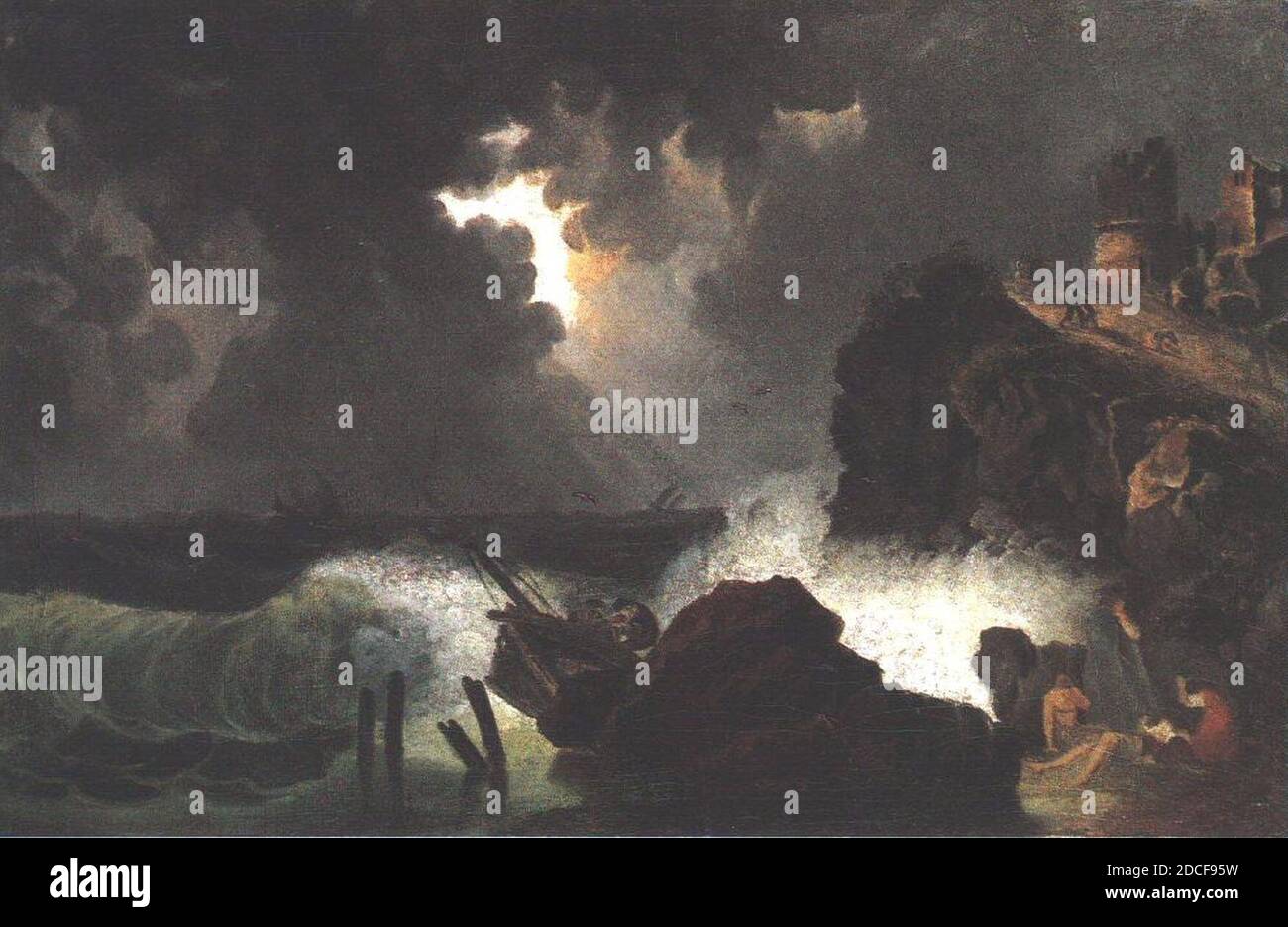 Kisfaludy Maritime Peril 1820s Stock Photo - Alamy