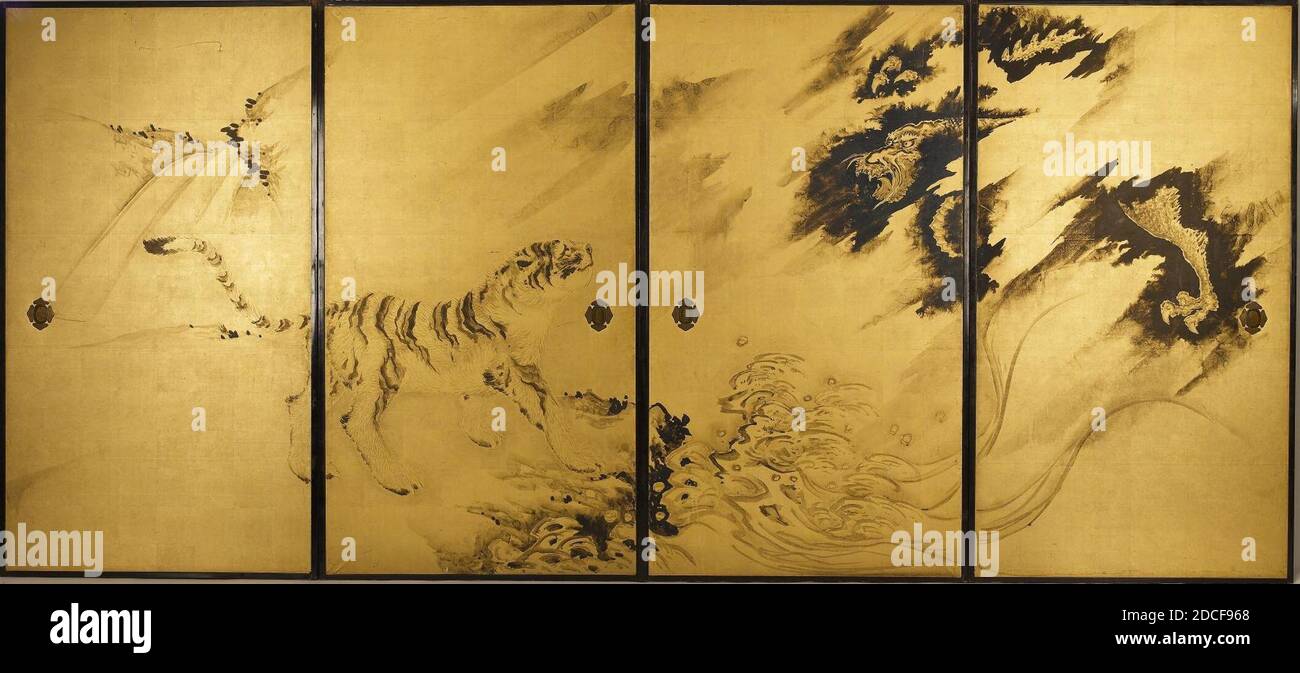 Fusuma art hi-res stock photography and images - Alamy