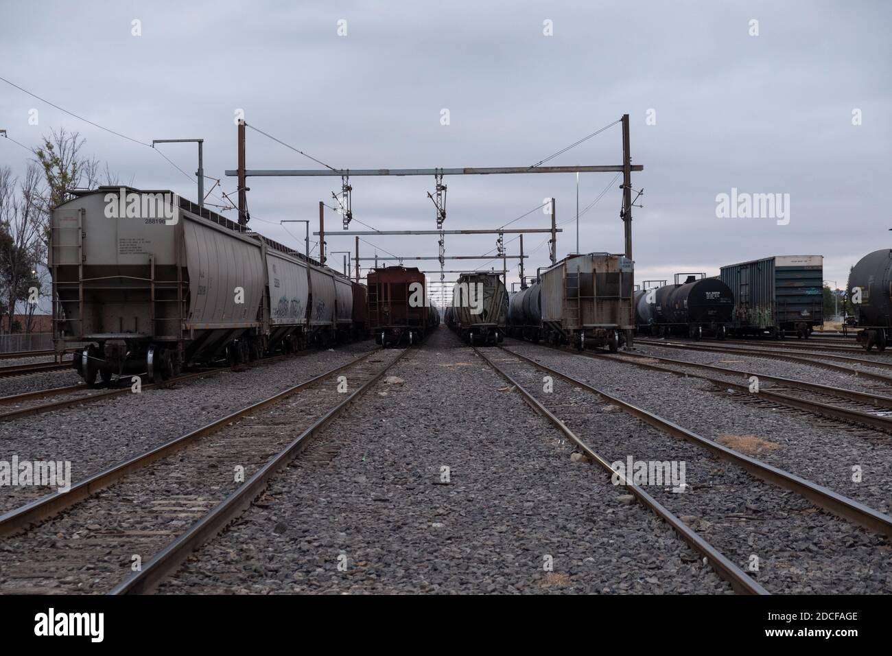 train station and railways Stock Photo - Alamy