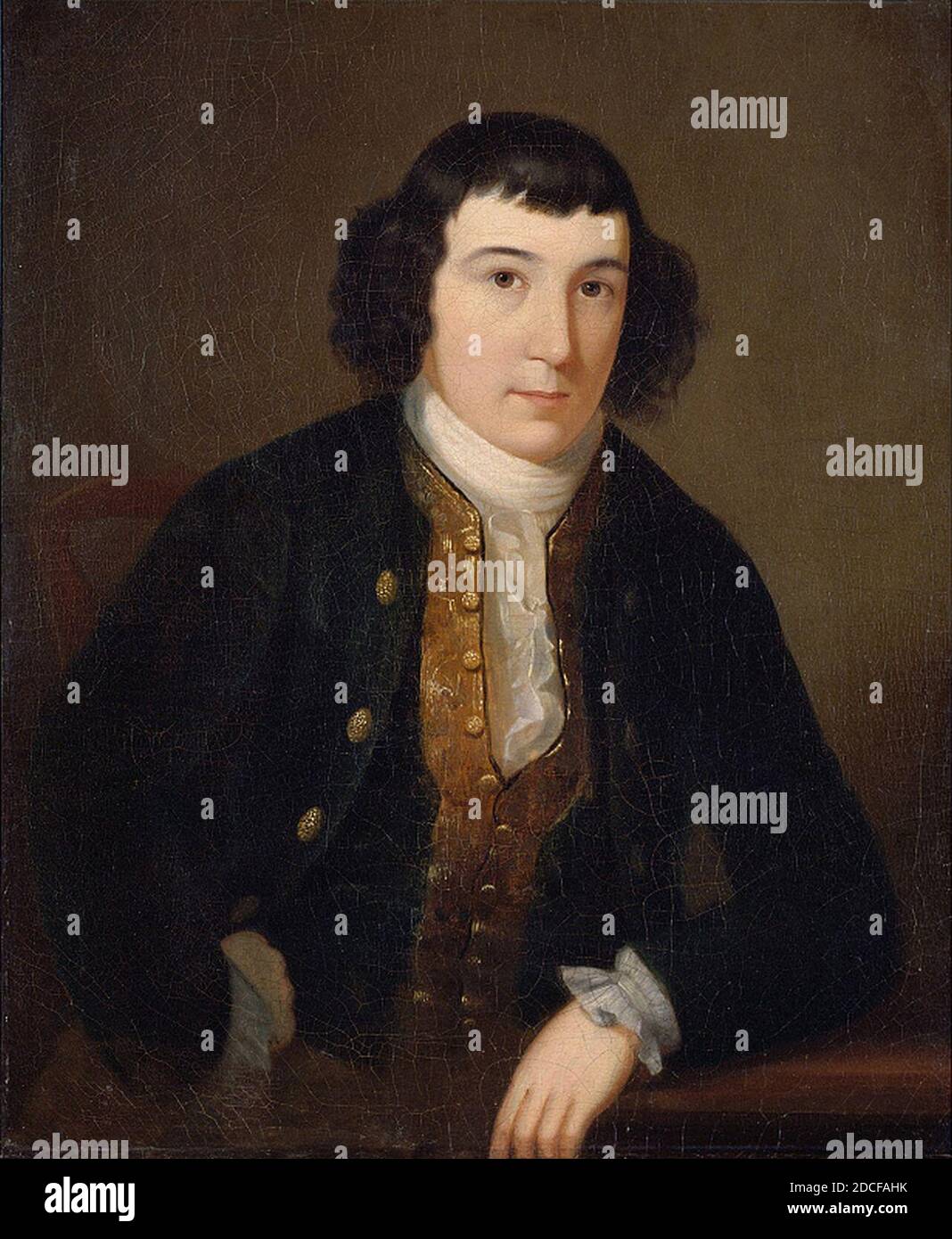 Philip Key 1750 - 1820 by Charles Willson Peale Stock Photo - Alamy