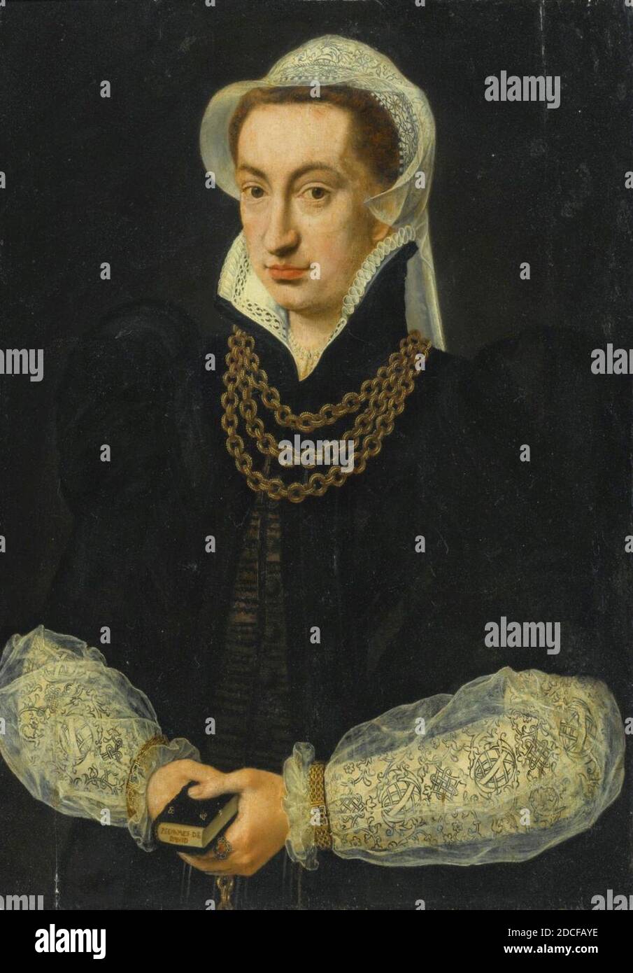 Willem Key Portrait of a Lady ca 1565 Stock Photo - Alamy
