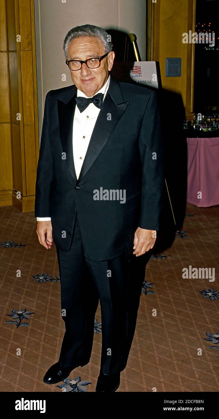 Washington DC, USA, November 27, 1984Former Secretary of State Henry ...